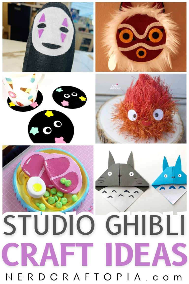40 + Studio Ghibli Crafts - Nerd Craftopia